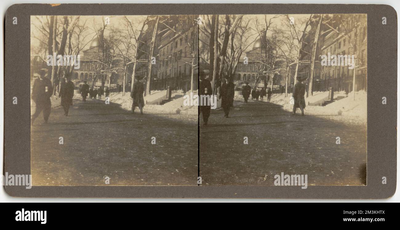 Park Street Mall, Boston Common , Parks Stock Photo - Alamy