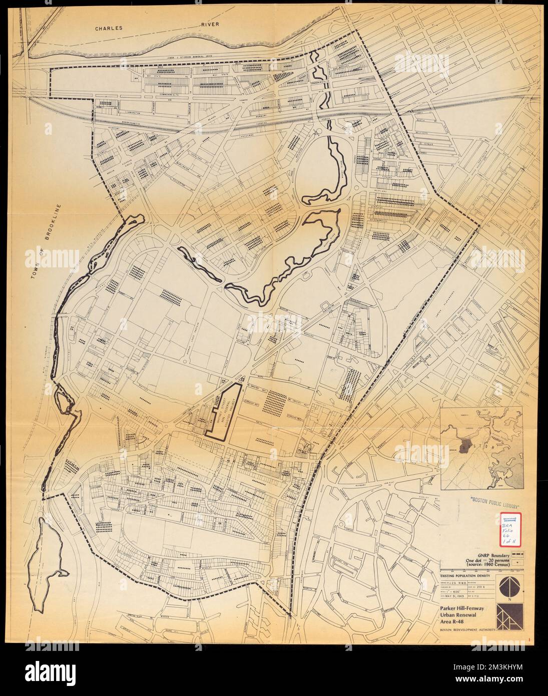 Parker Hill-Fenway urban renewal area r-48 : existing population ...