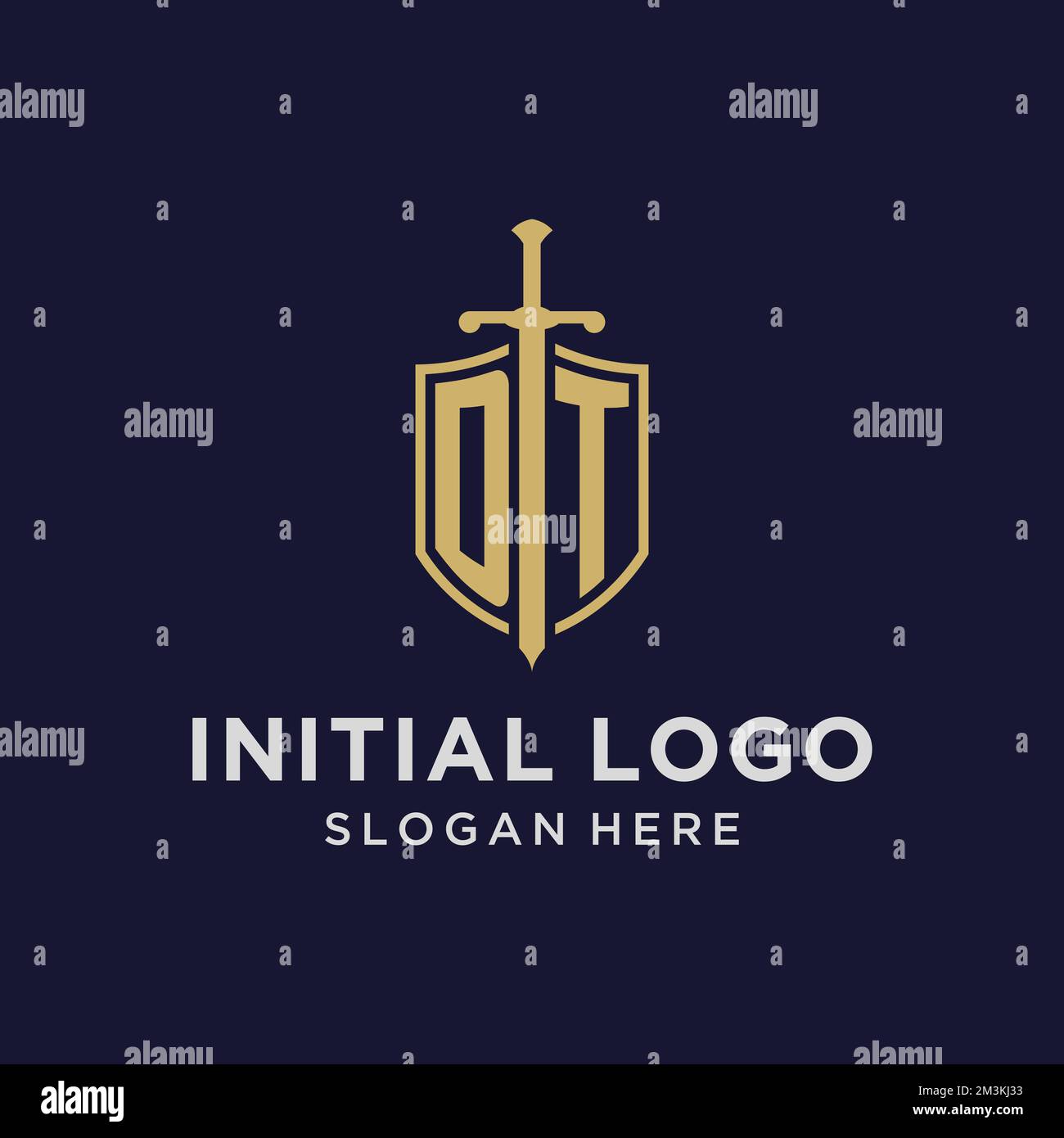 Dt logo design hi-res stock photography and images - Alamy