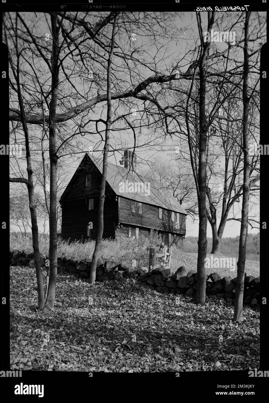 Parson Capen House, autumn , Architecture, Dwellings, Stone walls ...