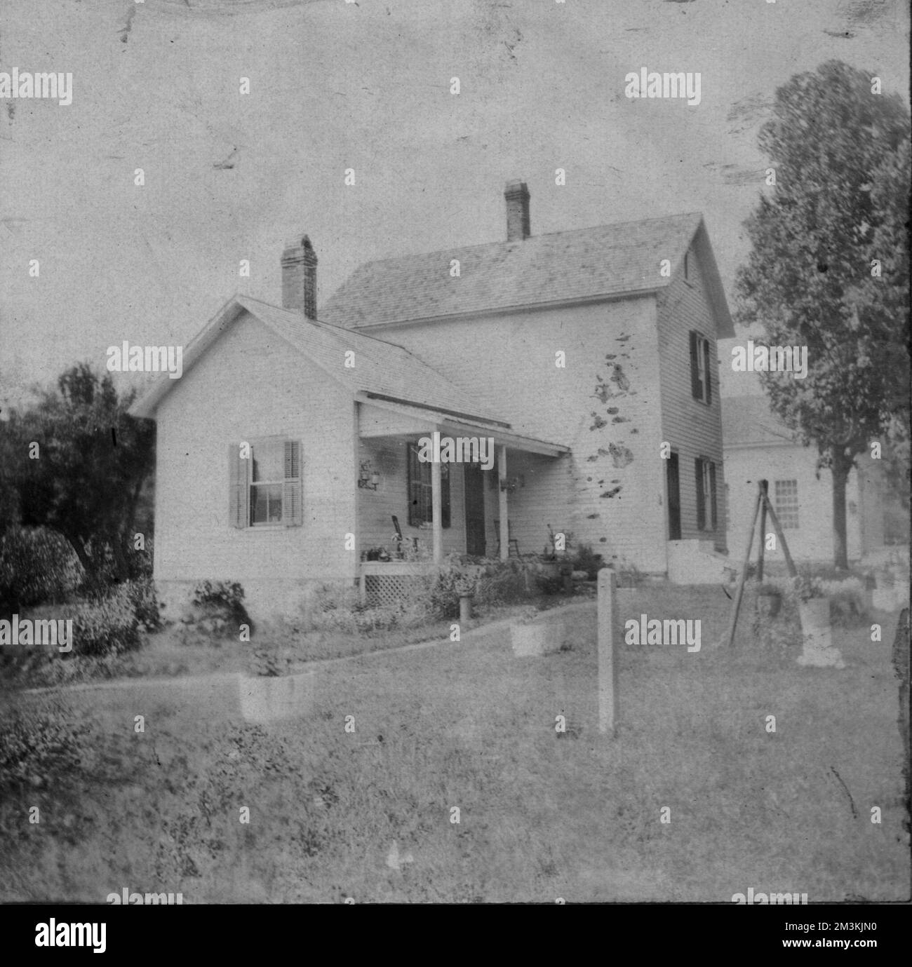 Parsonage and Washington Methodist Church , Buildings. Messenger ...