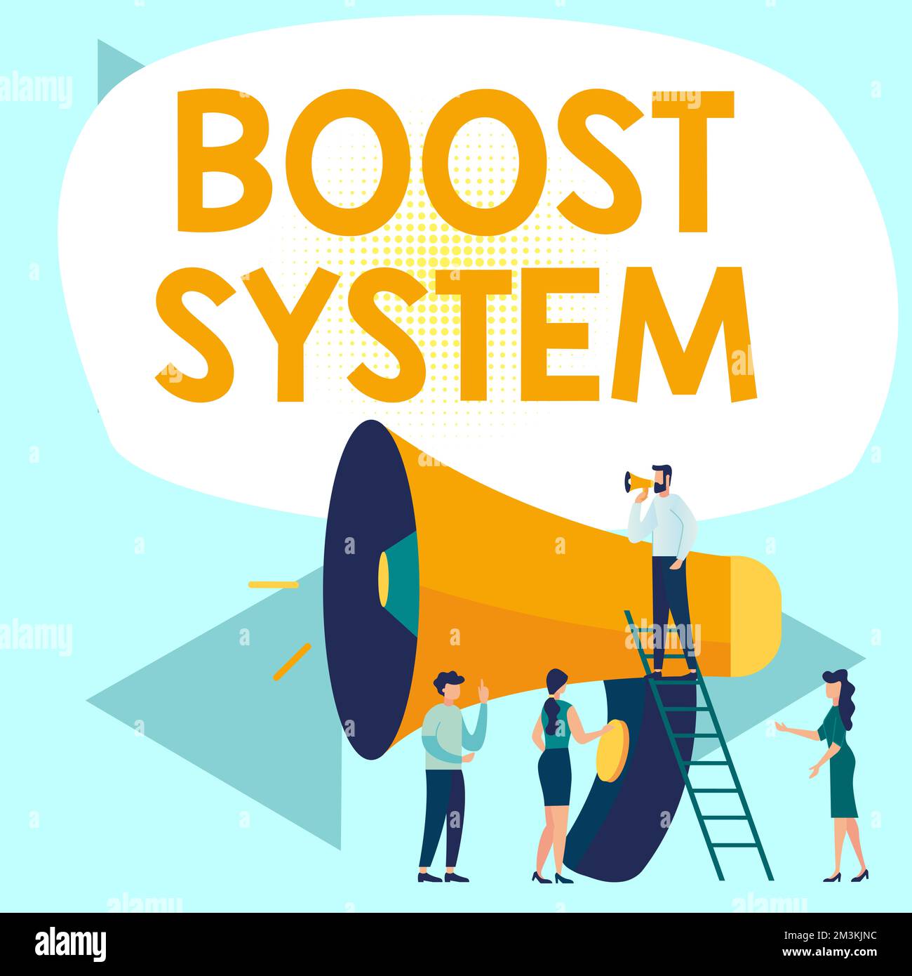 Text sign showing Boost System. Business concept Rejuvenate Upgrade ...