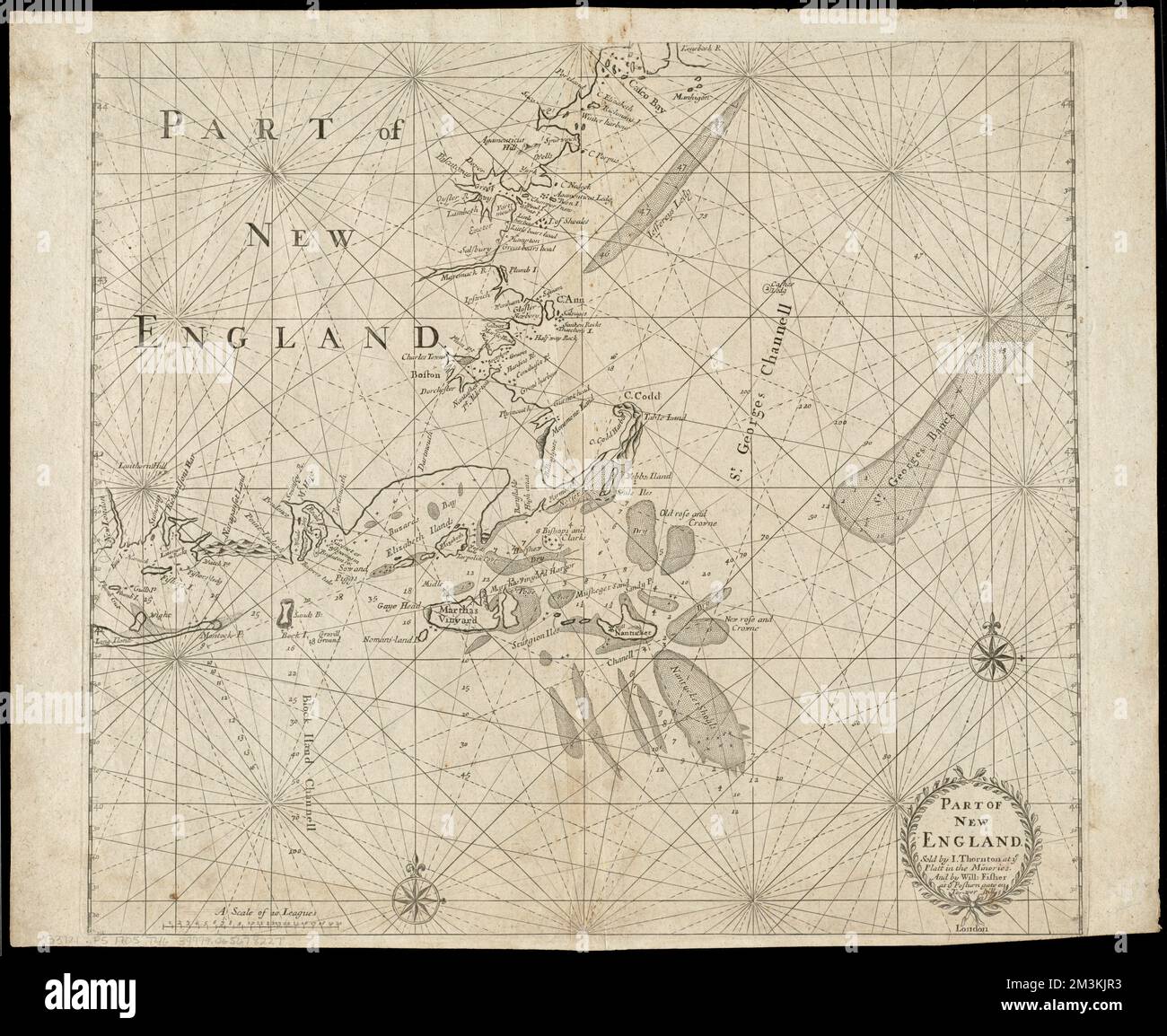 Part of New England , Nautical charts, New England, Maps, Coasts, New ...