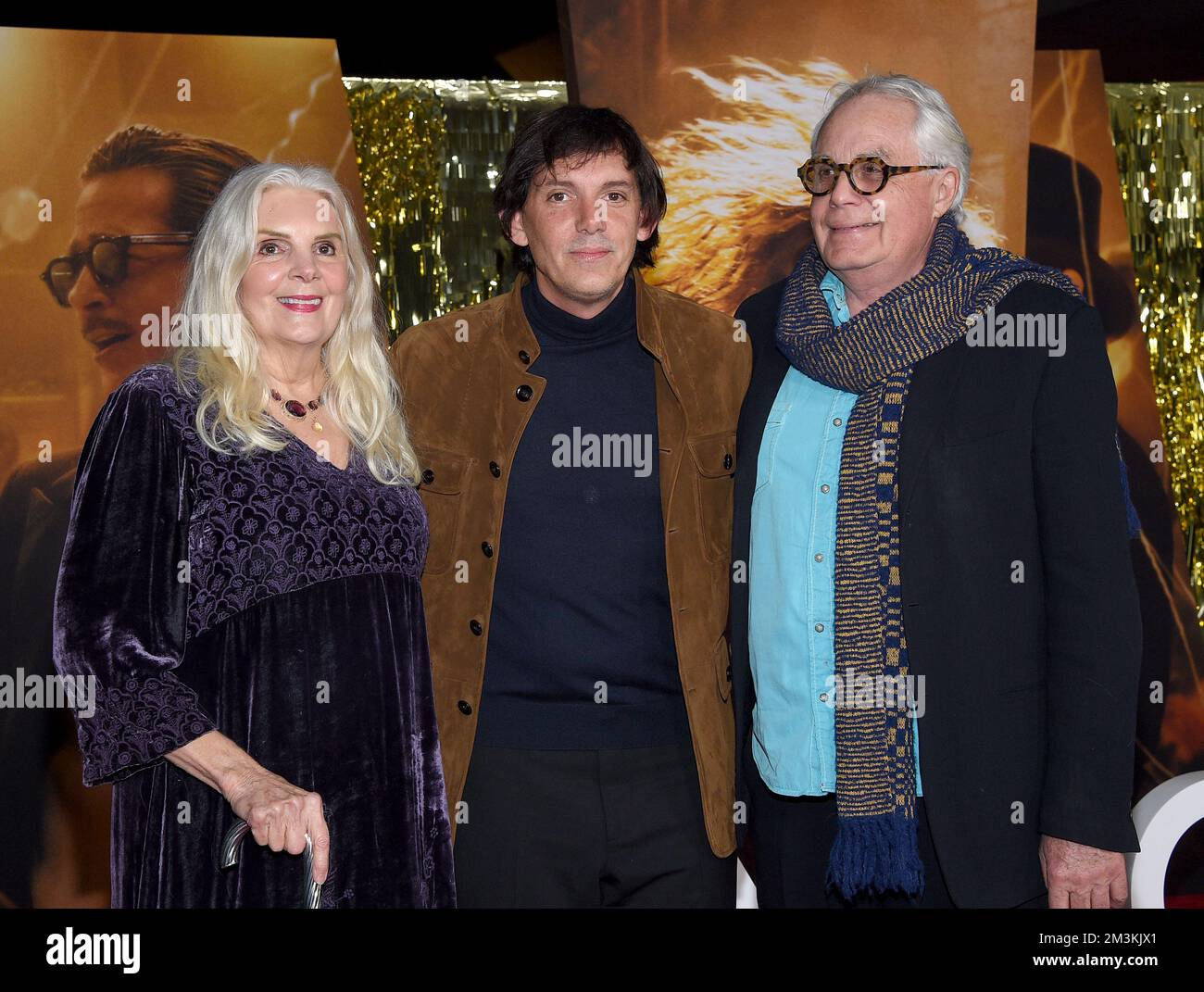 Los Angeles, USA. 15th Dec, 2022. Lukas Haas, Berthold Haas and Emily Tracy arriving to ...