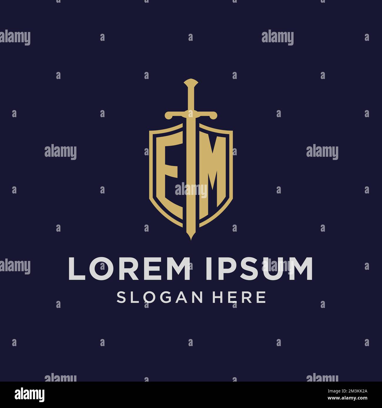 Em logo hi-res stock photography and images - Alamy
