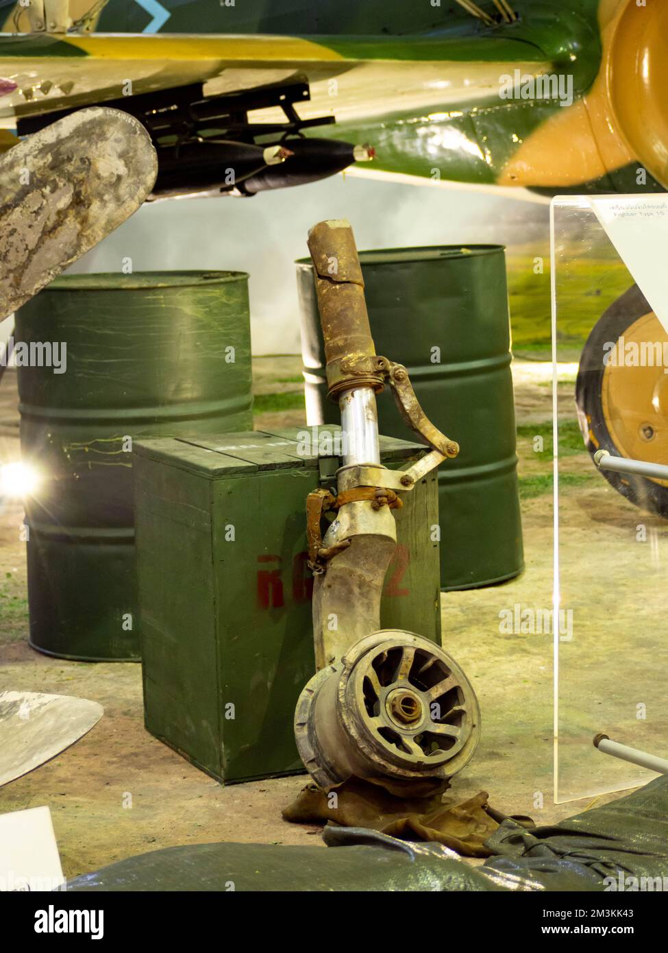 Military equipment boxes and luggage Stock Photo - Alamy