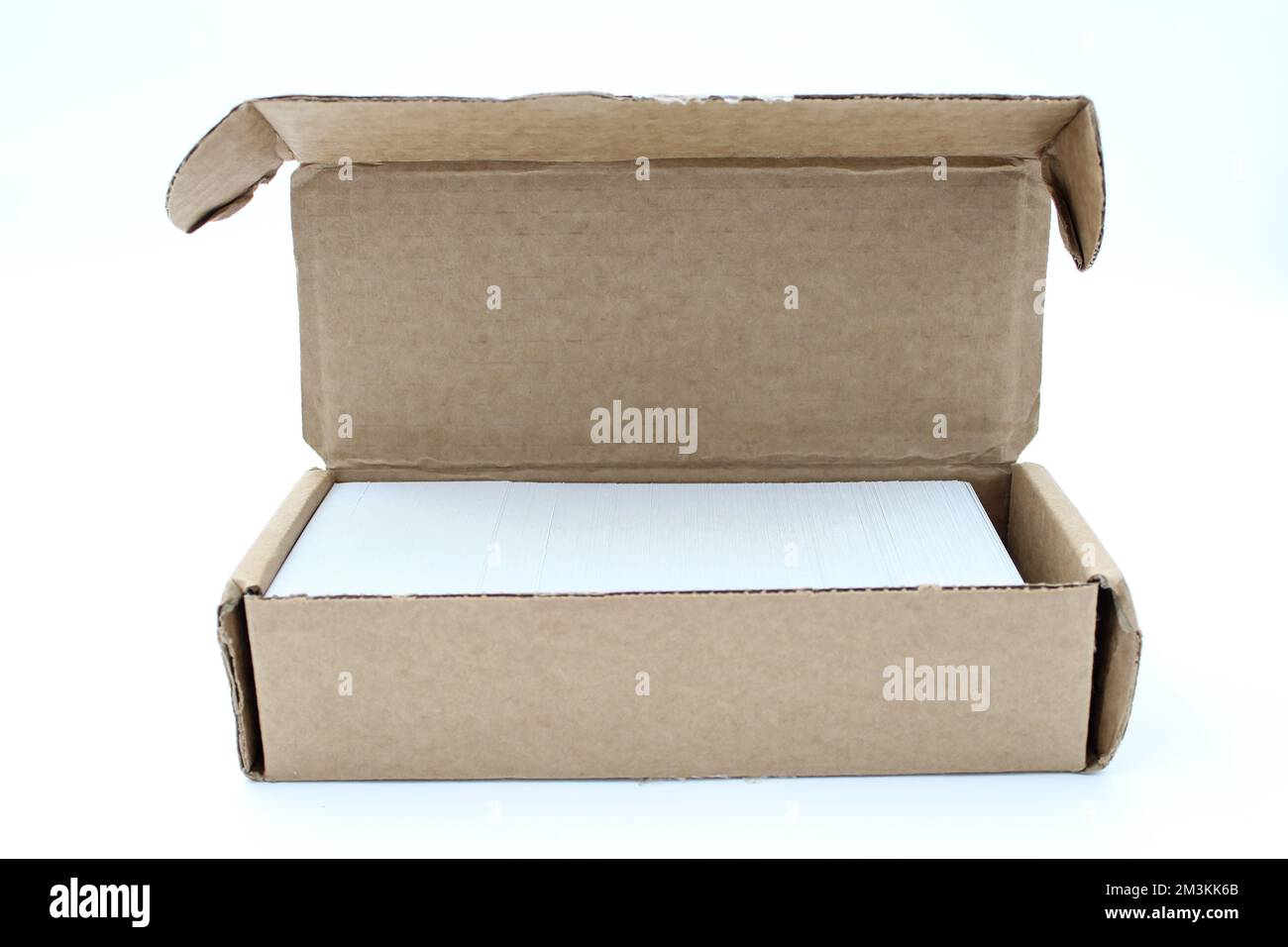 Open Cardboard Box Real