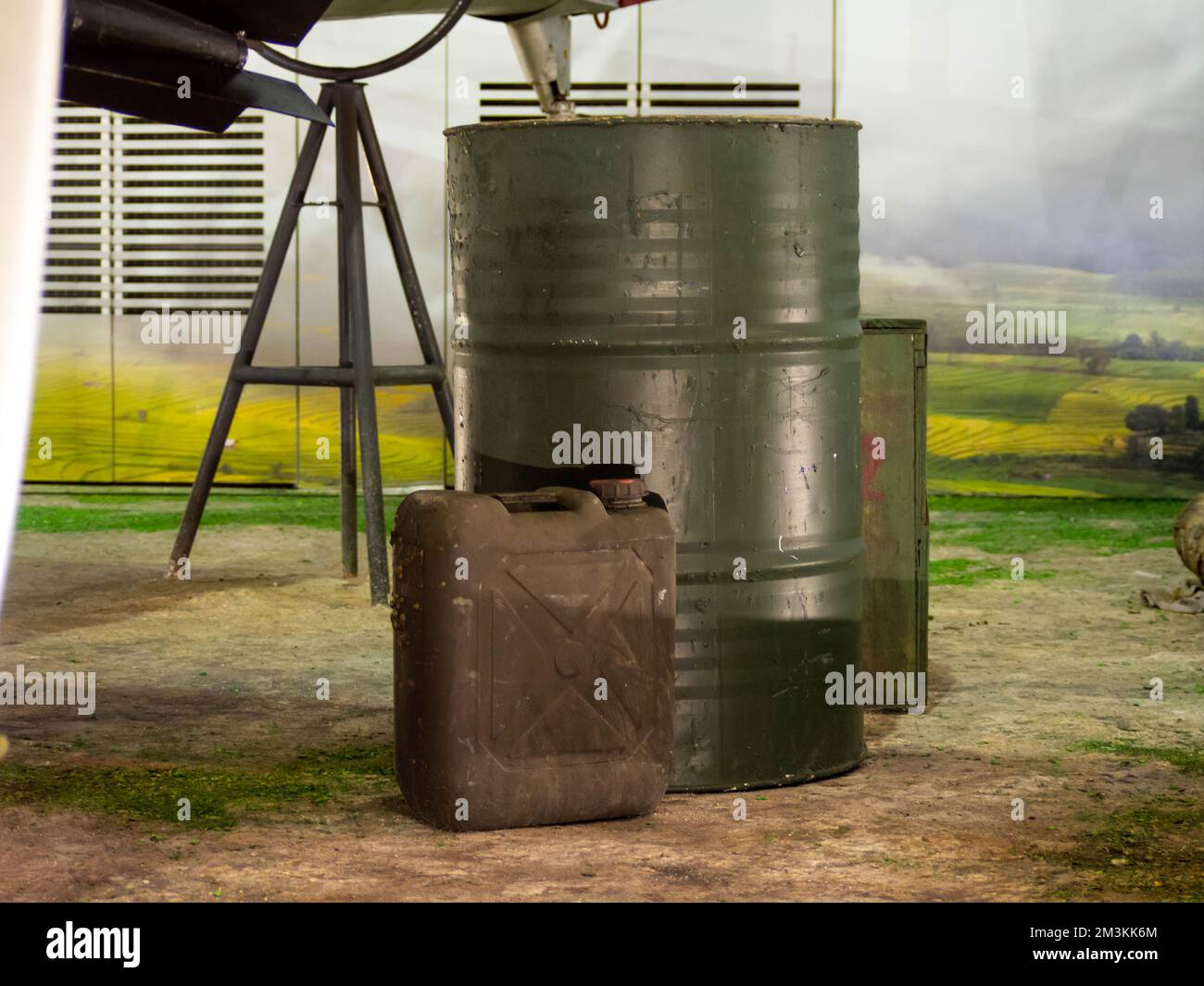 Military equipment boxes and luggage Stock Photo - Alamy