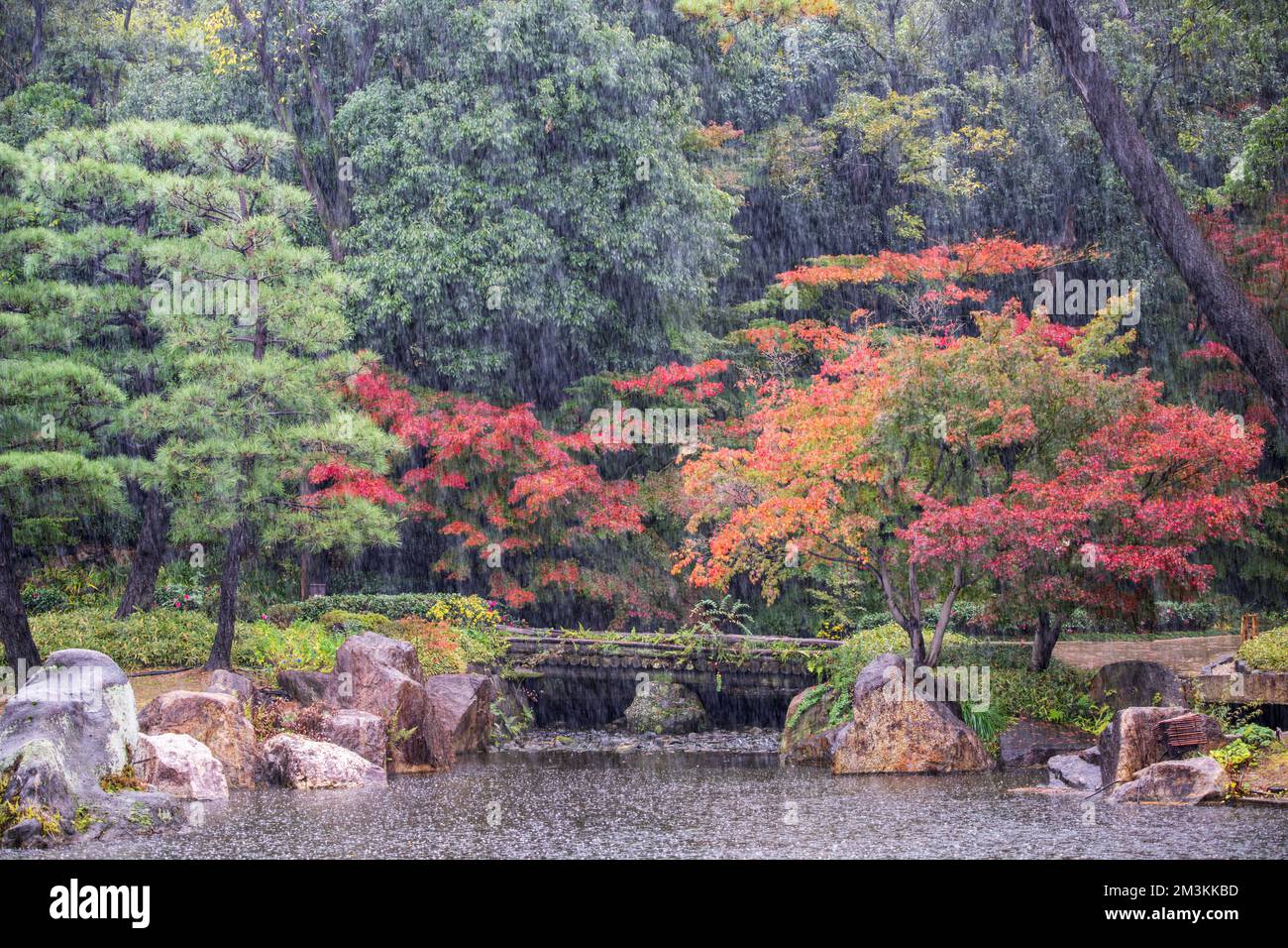 Autumn at Tokugawa Garden, Nagoya, Japan Stock Photo - Alamy
