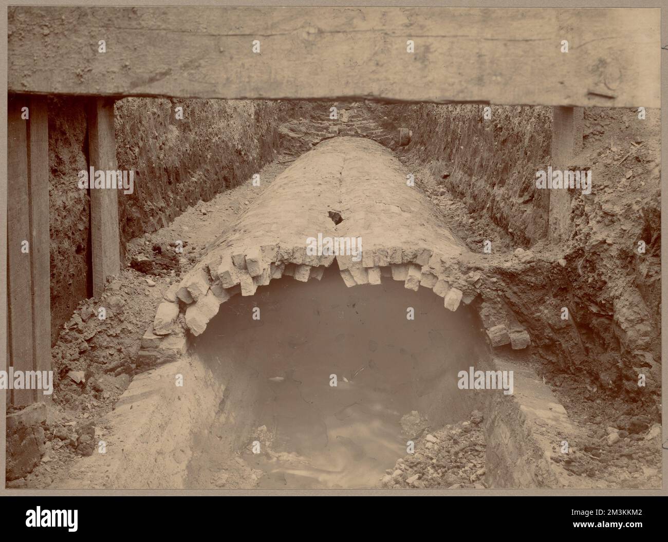 Partially cover waterway with unfinished bricks , Sewers, Waterways ...