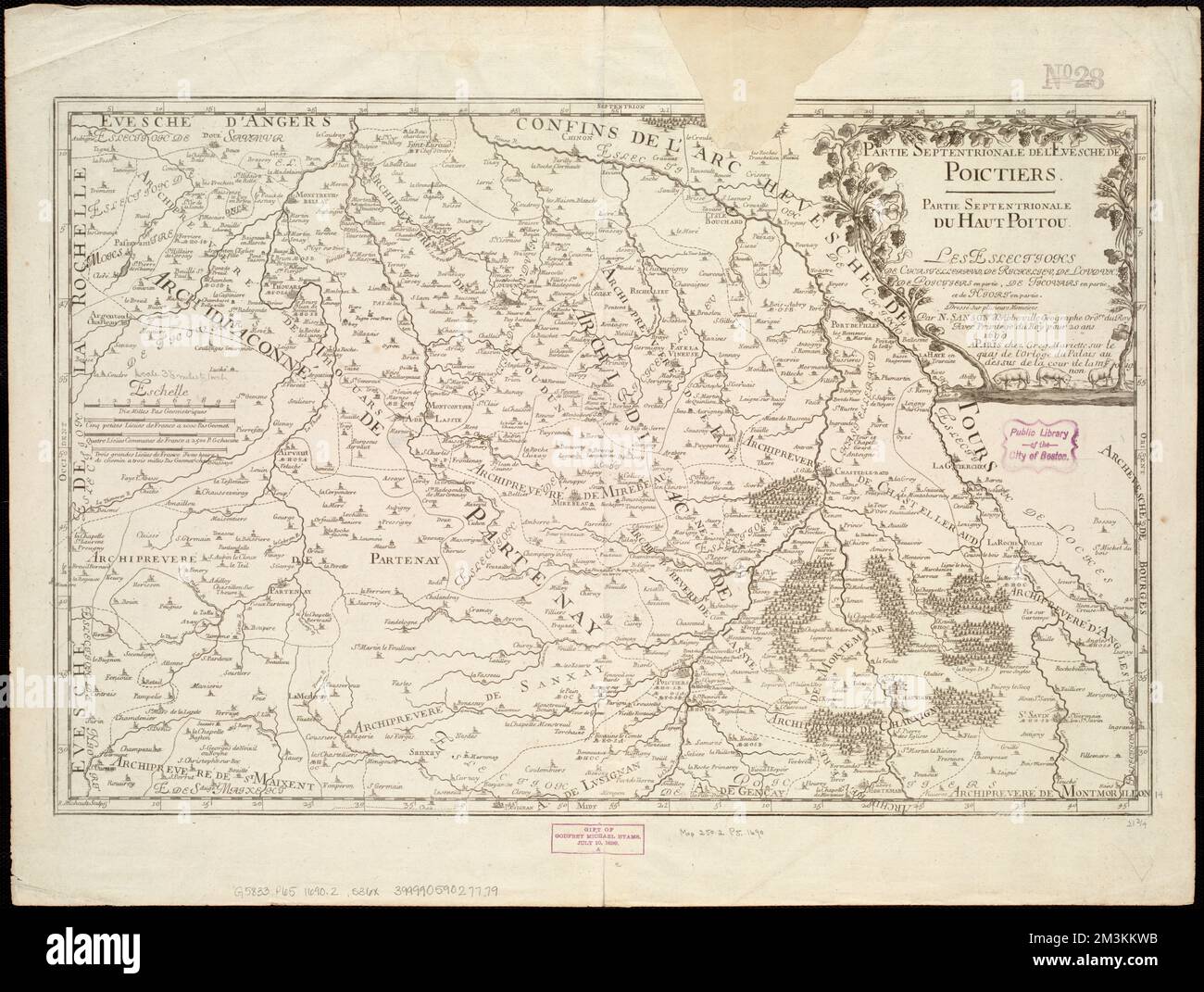 Poitiers map hi-res stock photography and images - Alamy