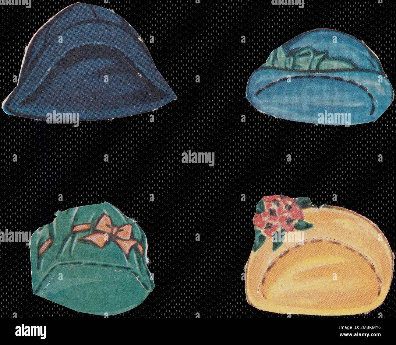 Patsy paper doll accessories , Hats. Phyllis Tyler Paper Doll ...