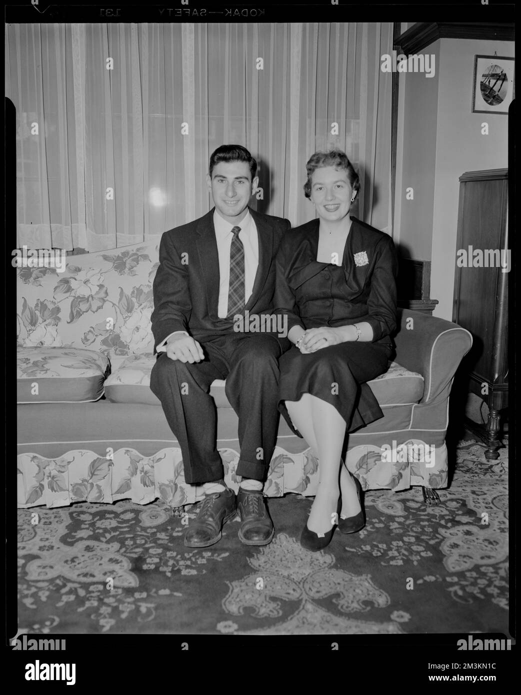 Paul and Lenette Arzouhaljian , Spouses. Leon Abdalian Collection Stock ...