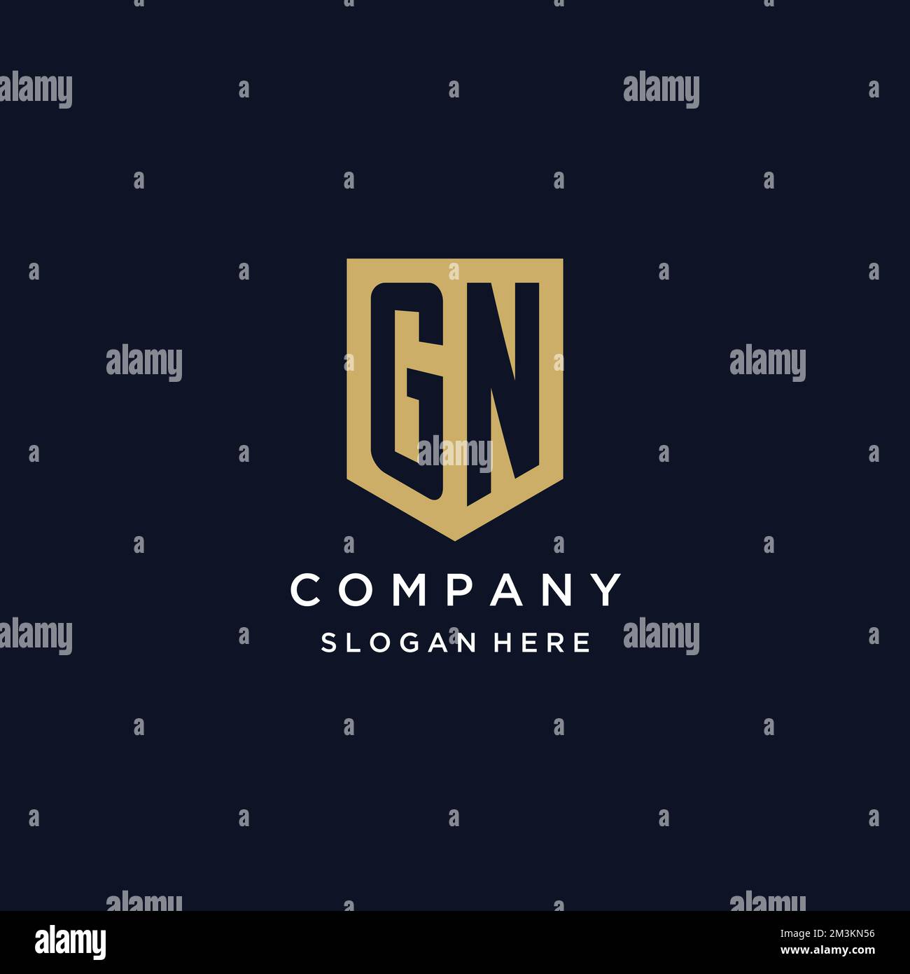 Gn logo vector vectors hi-res stock photography and images - Alamy