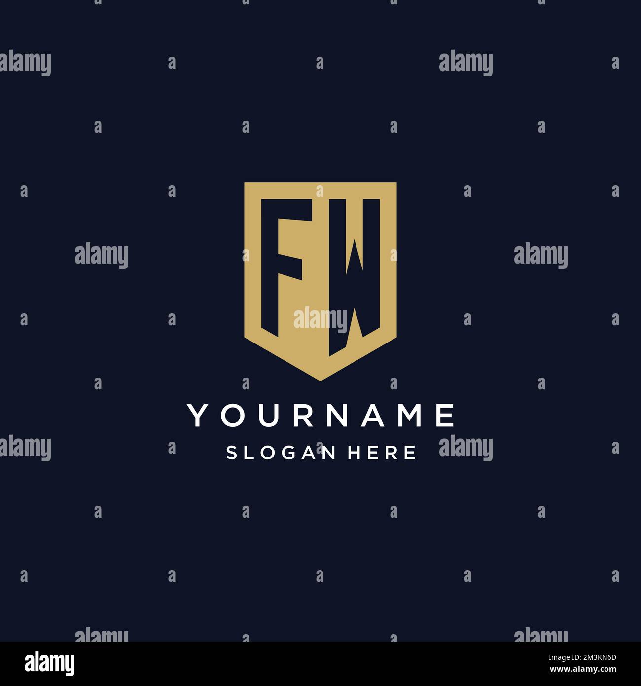 Fw template Stock Vector Images - Alamy
