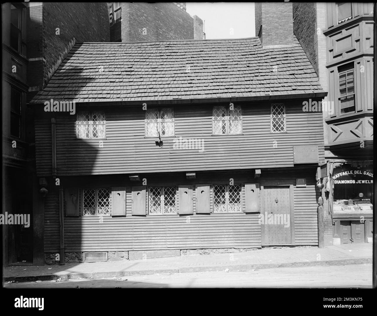 Paul Revere House, 19 North Square, Boston, Mass. , Houses, Historic ...