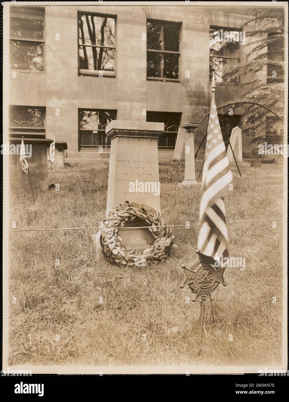 Paul Revere, born in Boston, January 1734, died May 1818, , Cemeteries ...