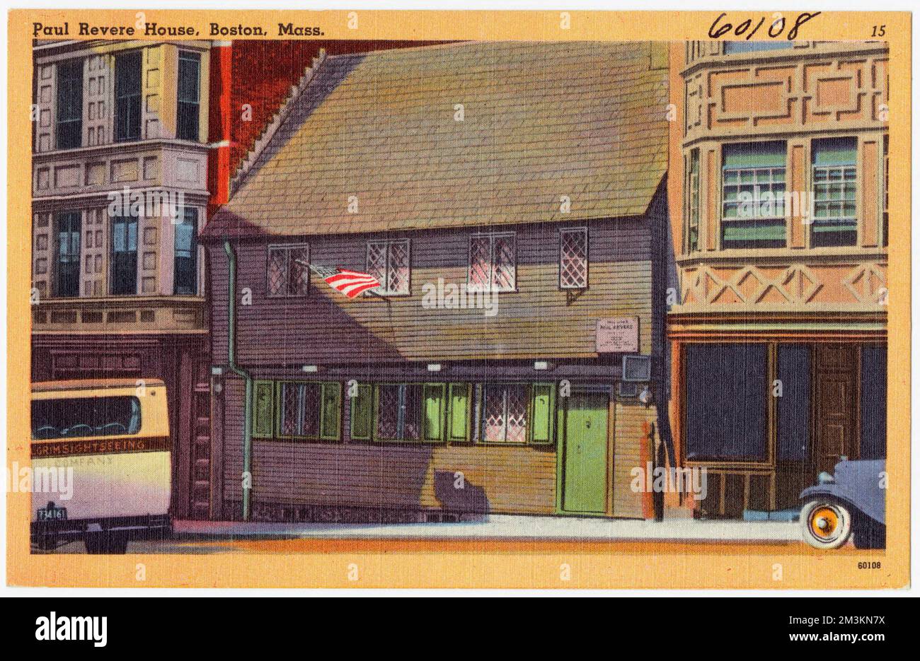 Paul Revere House, Boston, Mass. , Historic buildings, Paul Revere ...