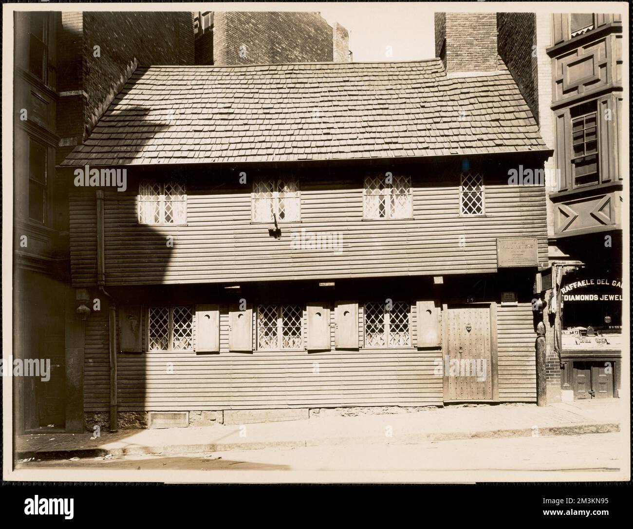Paul Revere House, 19 North Square, Boston, Mass. , Houses, Historic ...