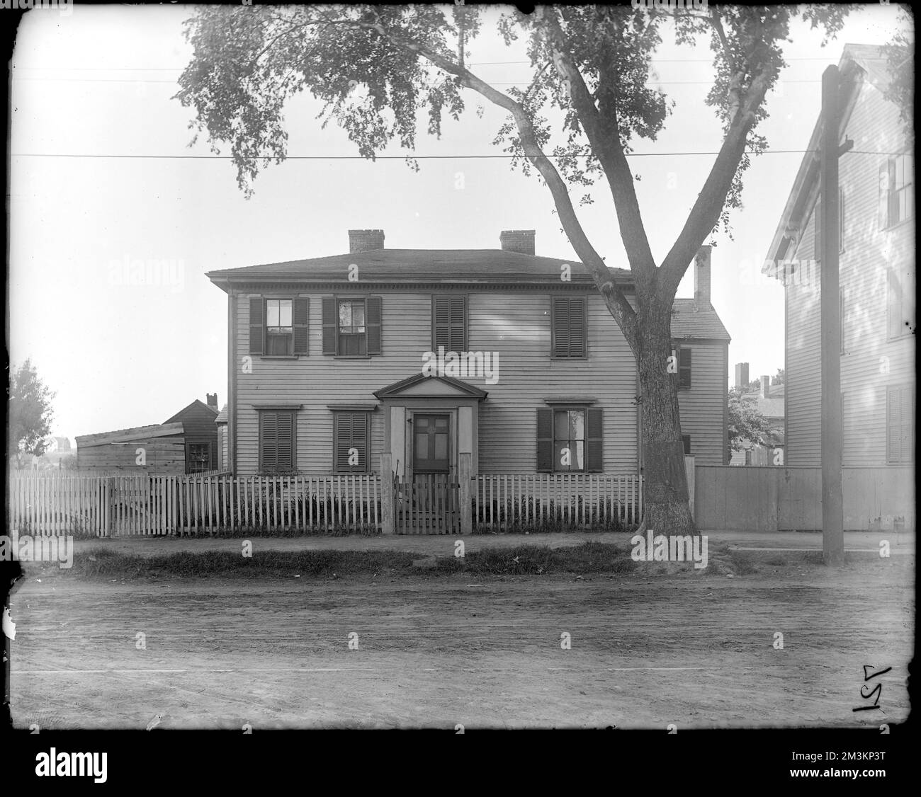 Peabody, 154 Washington Street, Eppes house , Houses. Frank Cousins ...