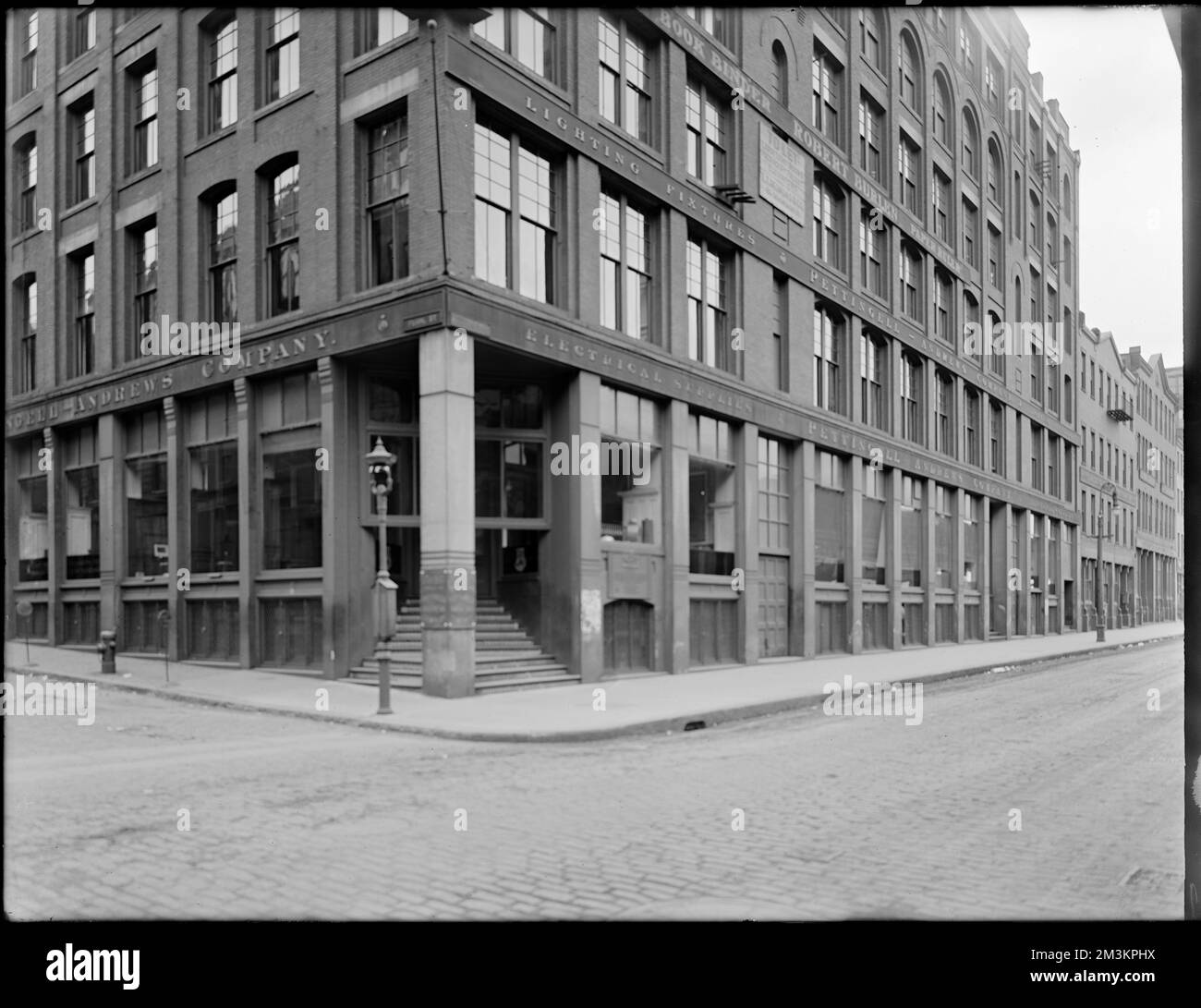 Pearl Street and Atlantic Avenue, Boston Tea Party , Buildings. Leon ...