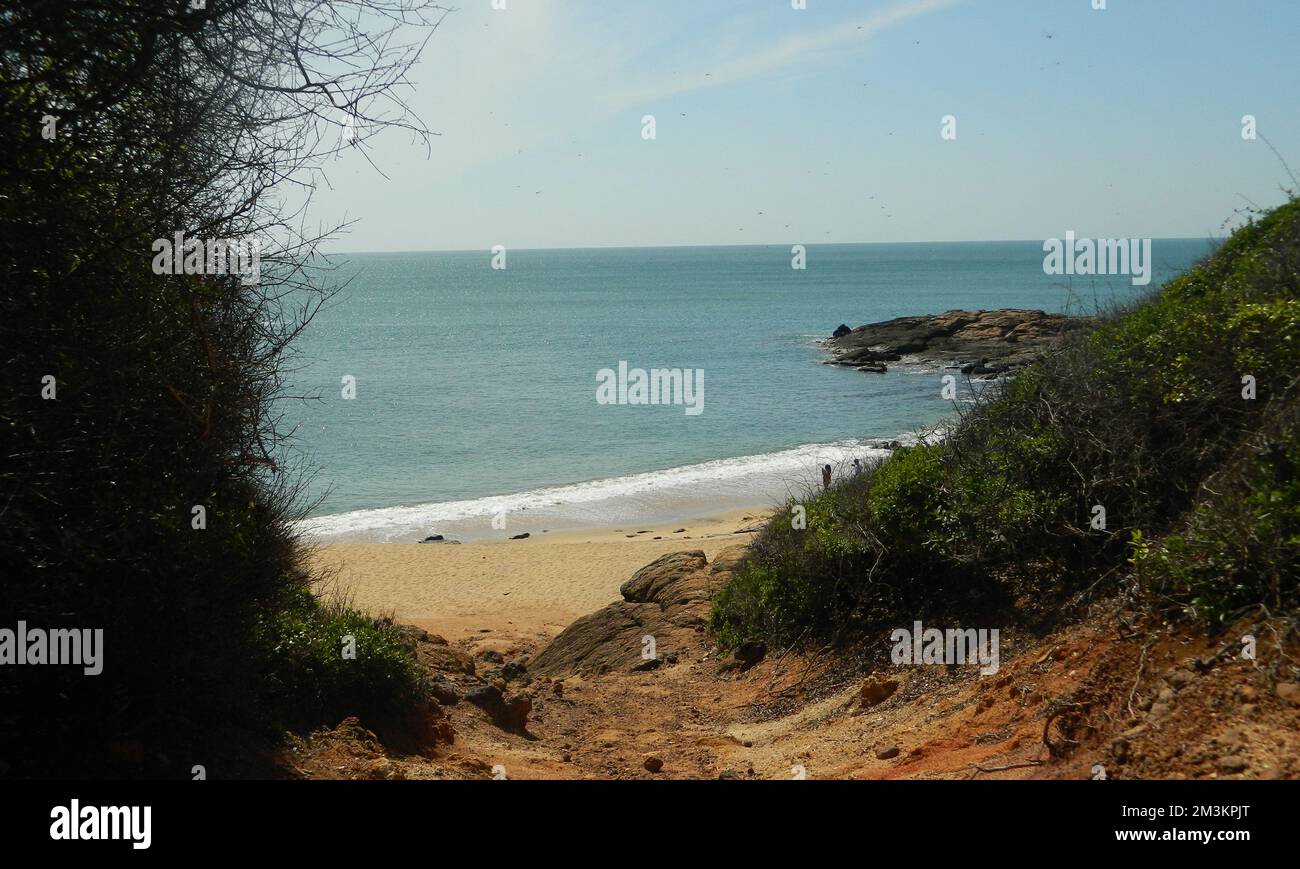 A unique beach where the sand replicate rice which also gives the name ...