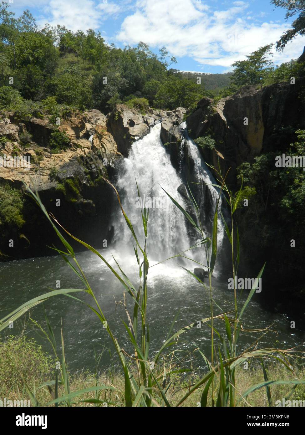 The Duvili waterfall is situated in Kalthota, Balangoda in the ...