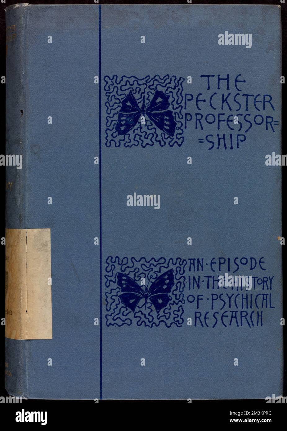 The Peckster professorship [Front cover] ,. Houghton Mifflin Trade ...