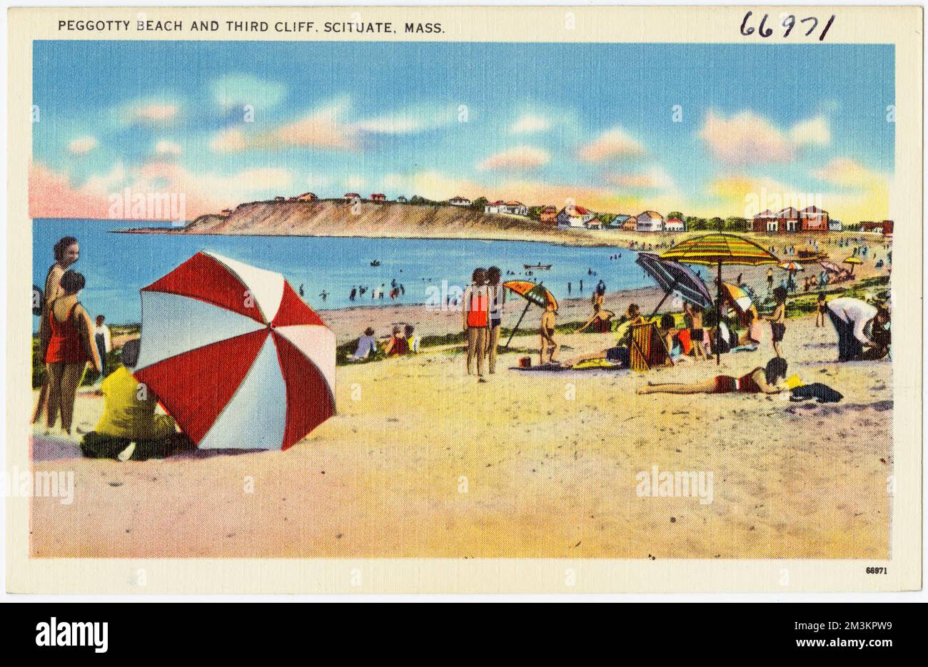 Peggotty beach and third cliff, Scituate, Mass. , Beaches, Tichnor ...