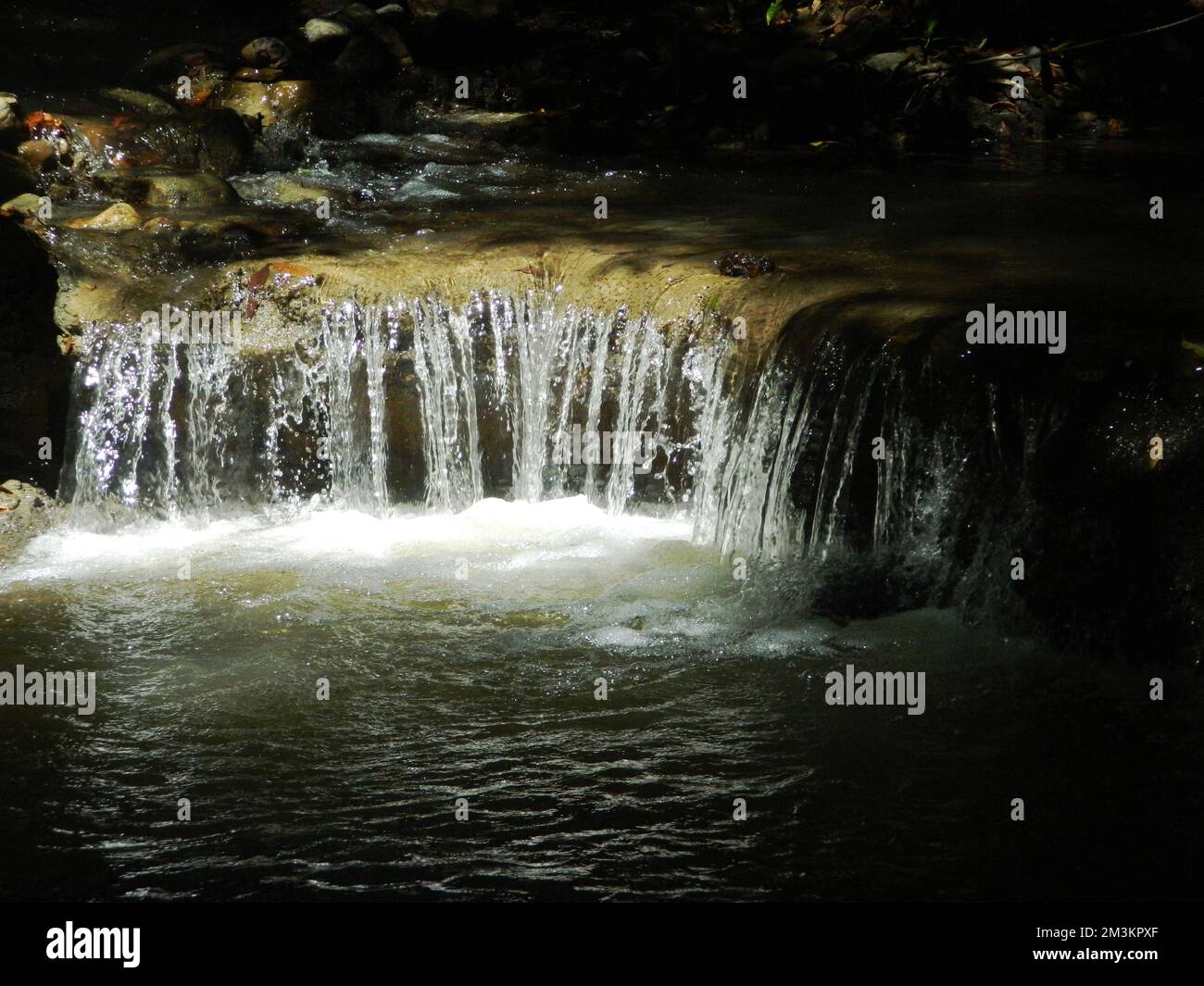 The Thanjanthenna limestone pond is situated in Kalthota, Balangoda in ...