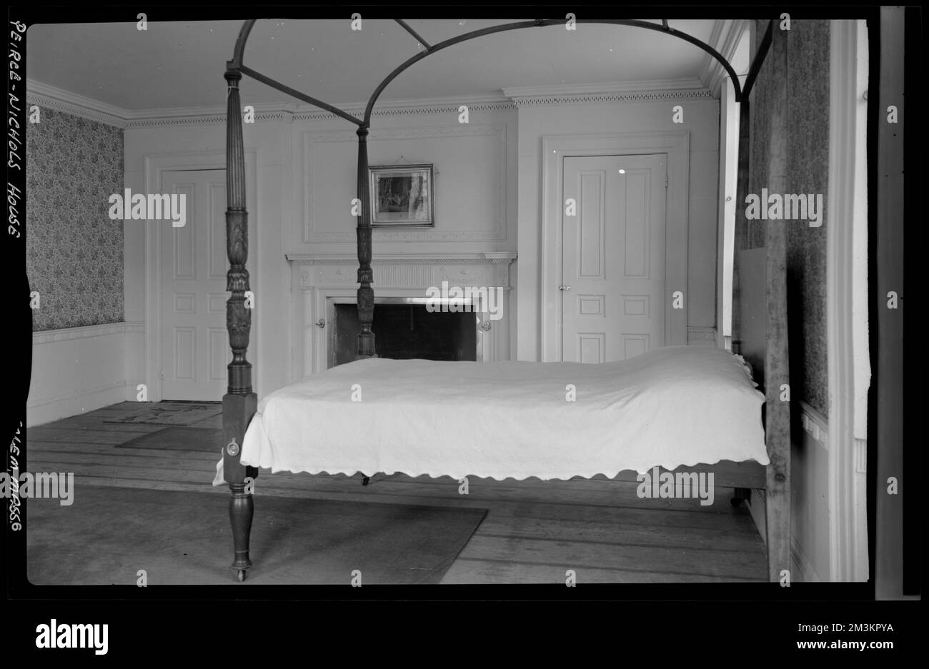Peirce-Nichols House, interior, bedroom , Architectural elements ...
