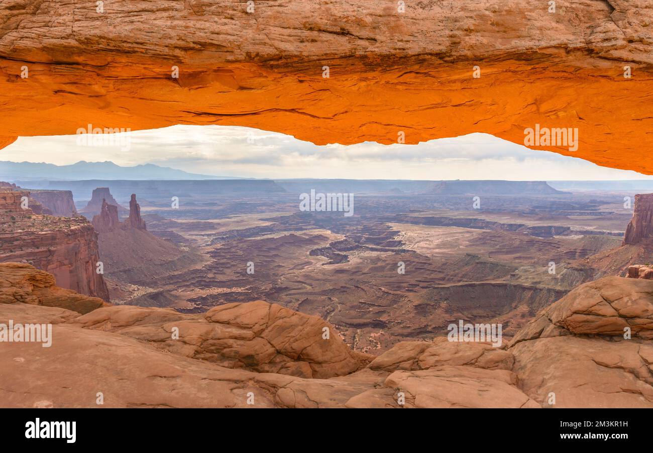A scenic shot of Canyonlands National Park in Utah Stock Photo - Alamy