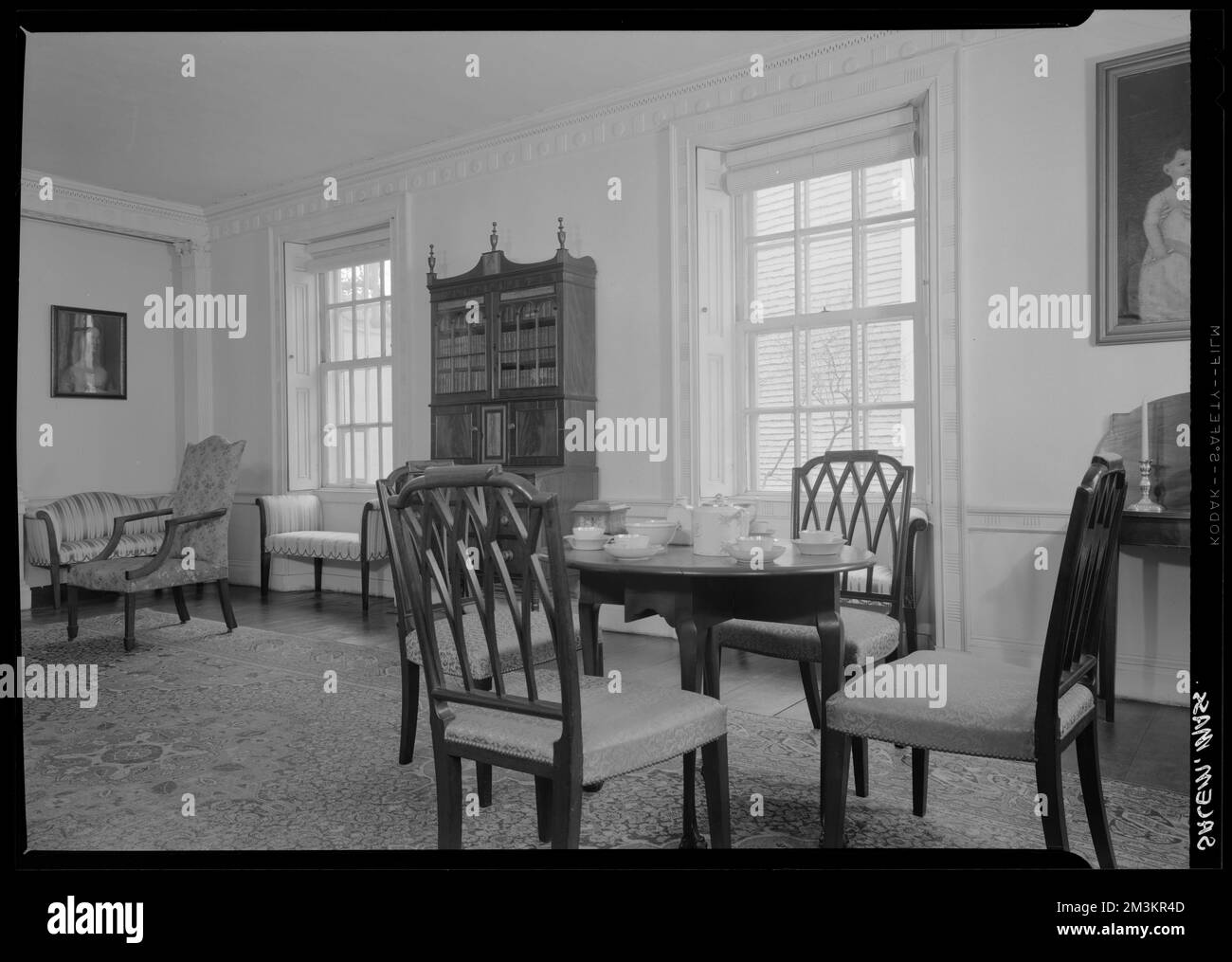 Peirce-Nichols House, Salem: interior, drawing room , Drawing rooms ...