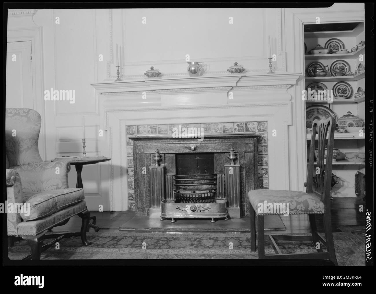 Peirce-Nichols House, Salem: interior, West parlor , Parlors ...