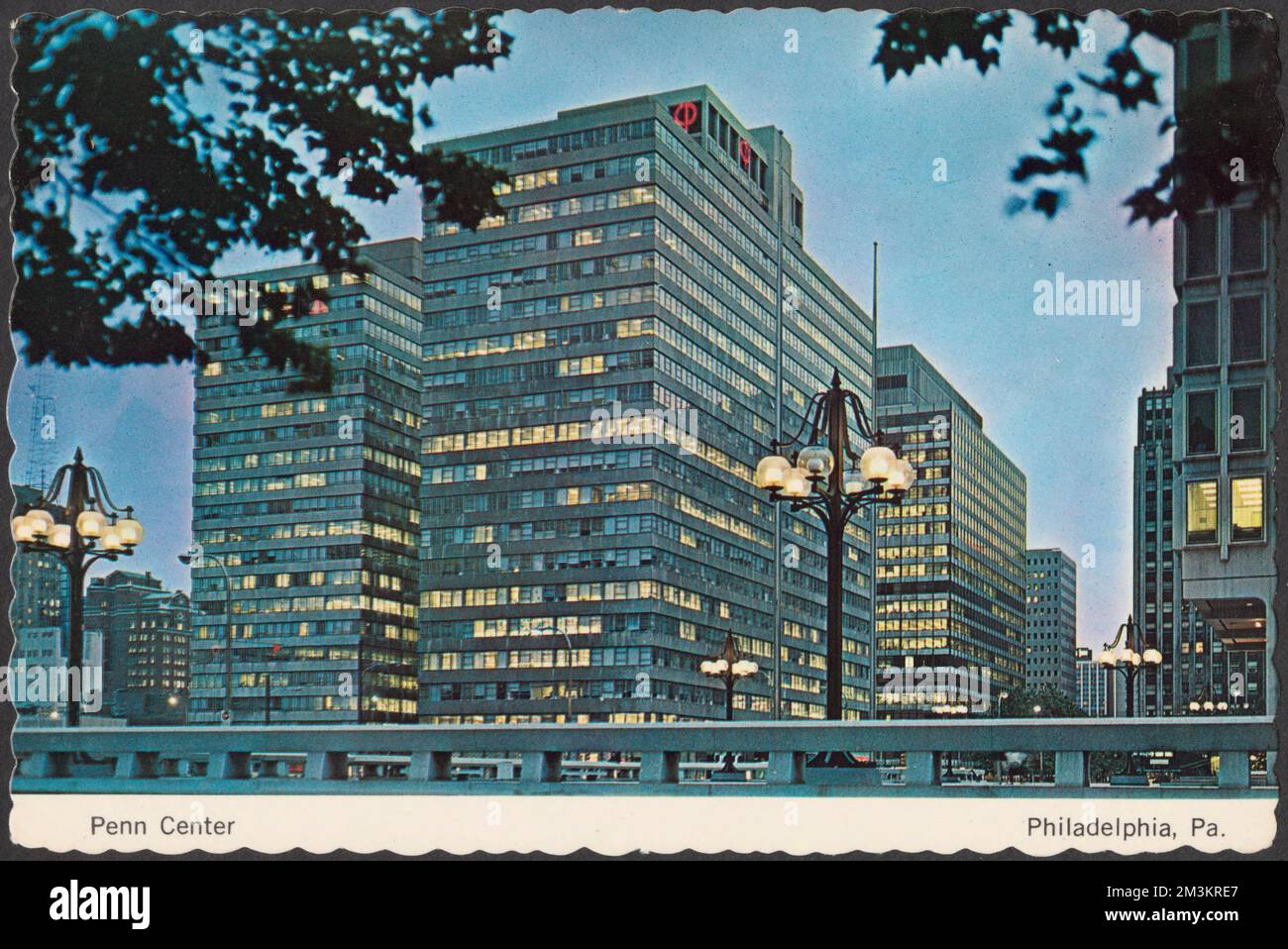Penn Center, Philadelphia, Pa. , Skyscrapers, Tichnor Brothers ...