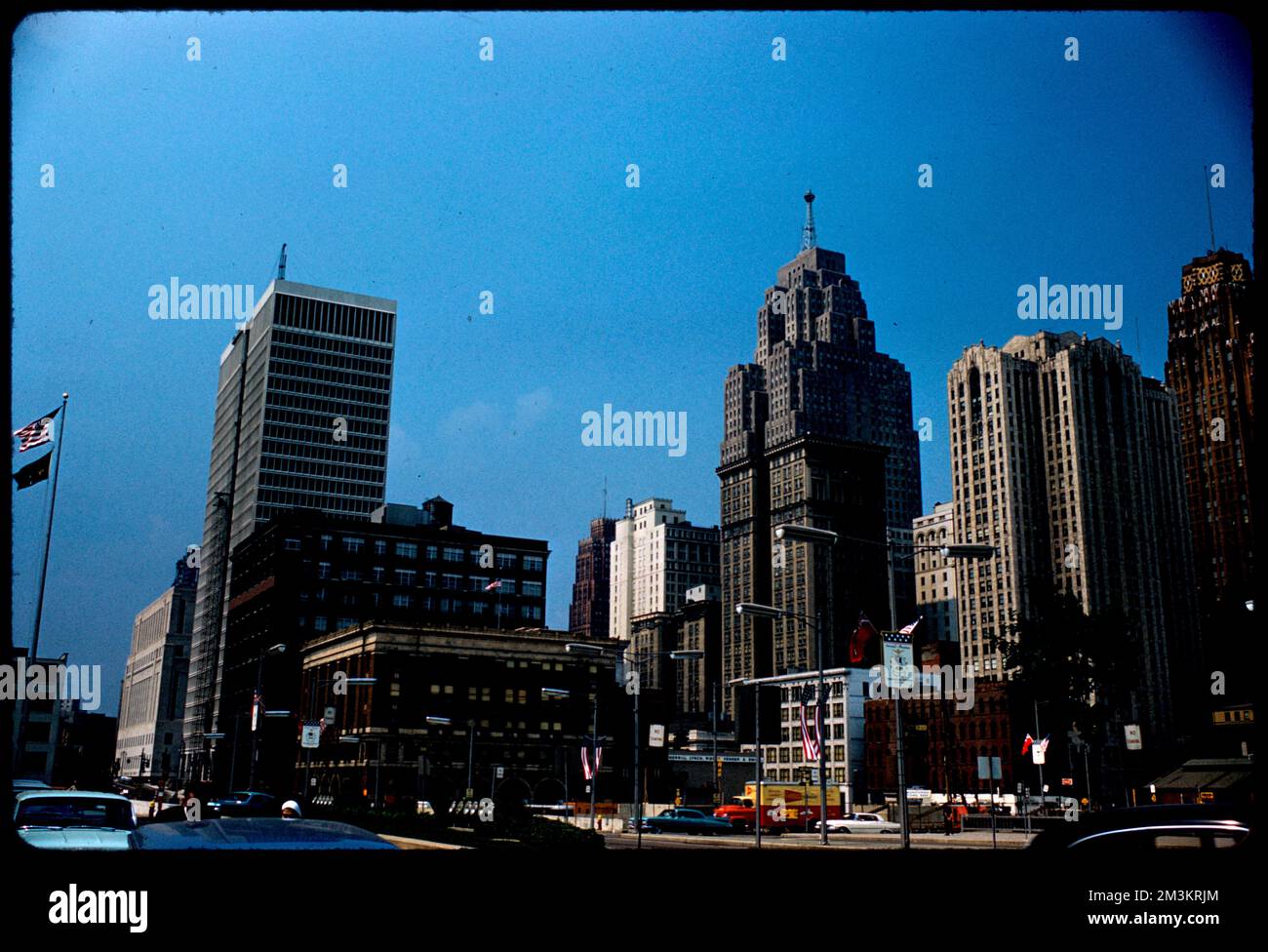 Penobscot Building, Buhl Building, and Guardian Building in Detroit ...