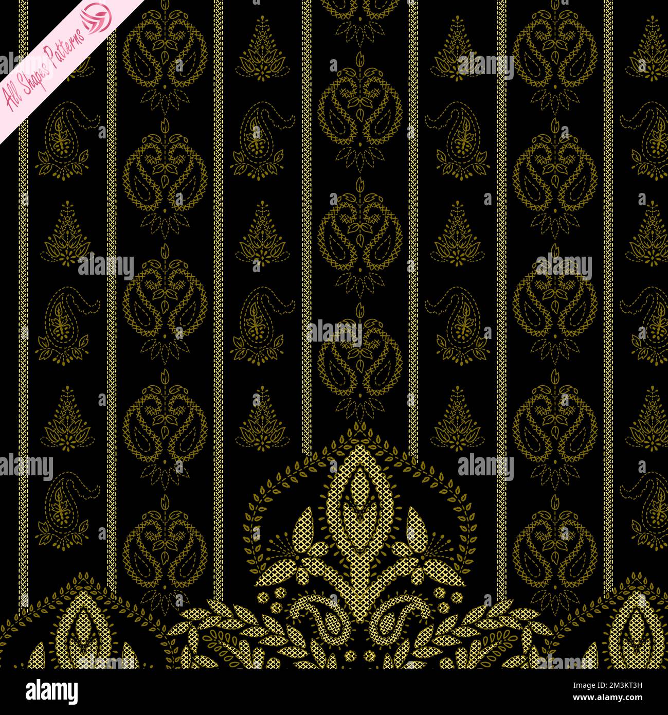 Digital And Textile Print Design Image Stock Photo - Alamy