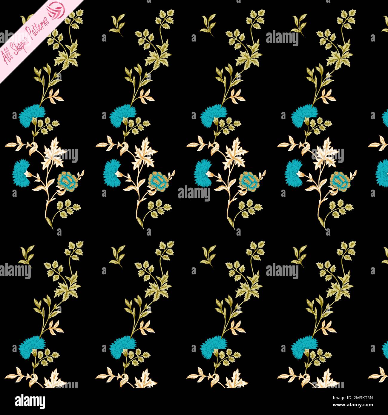 Digital And Textile Print Design Image Stock Photo - Alamy