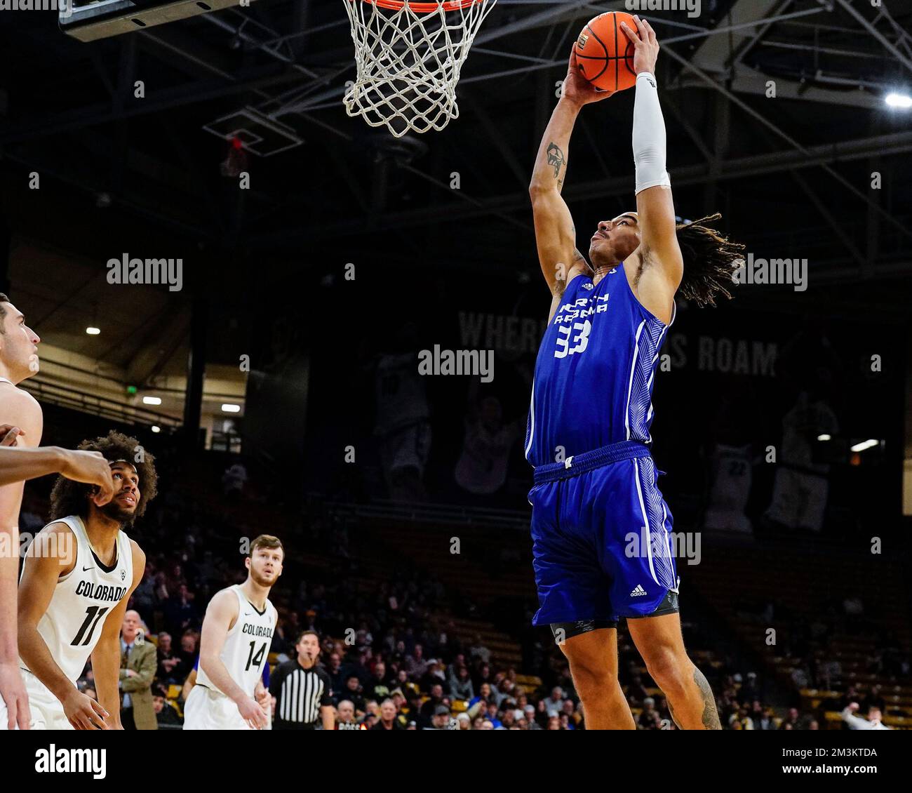 North alabama lions mens basketball hi-res stock photography and images ...