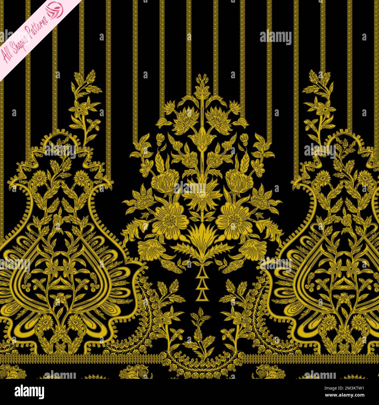 Digital And Textile Print Design Image Stock Photo - Alamy