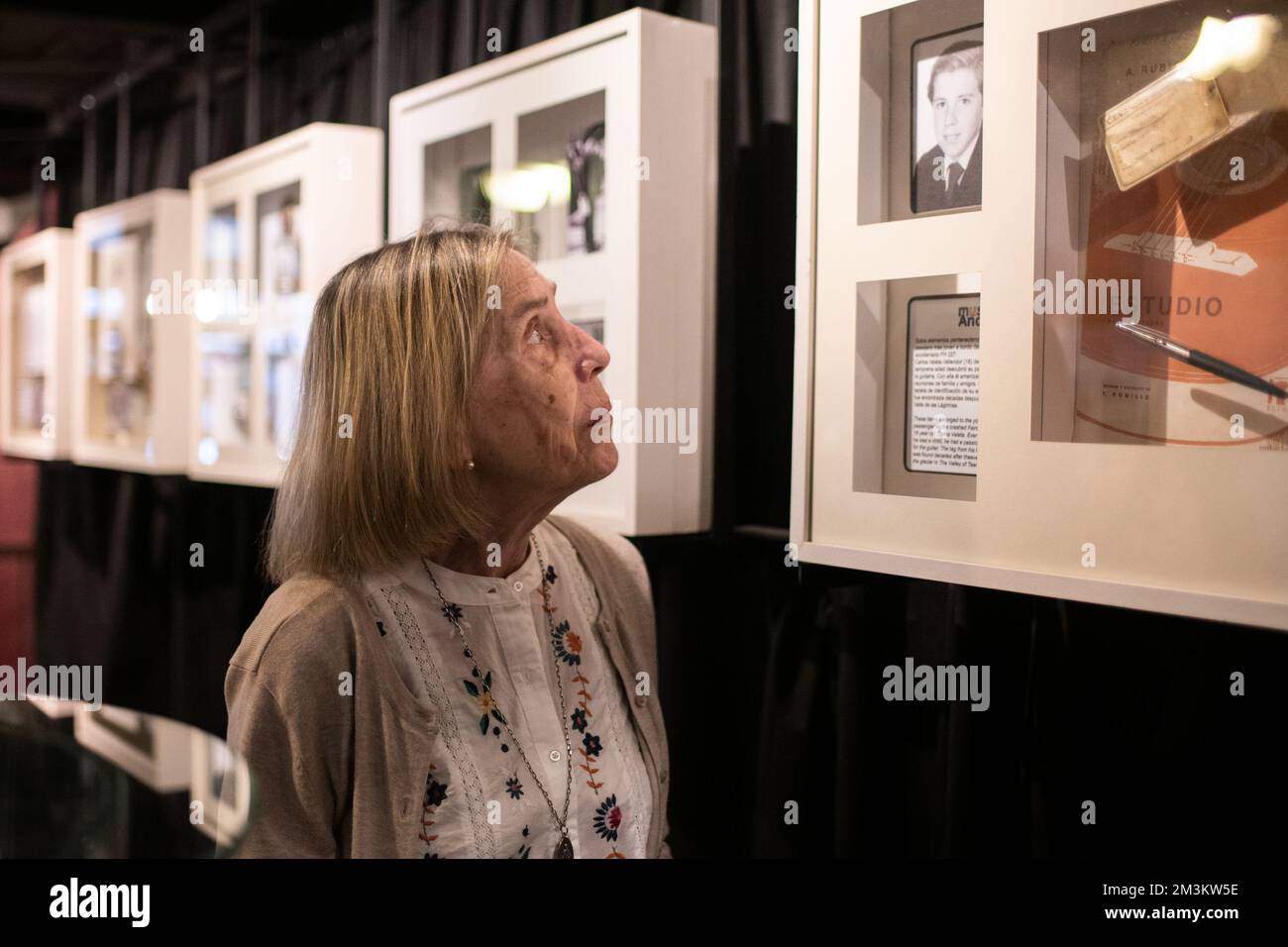 Montevideo, Uruguay. 15th Nov, 2022. Teresa Valeta, whose brother ...