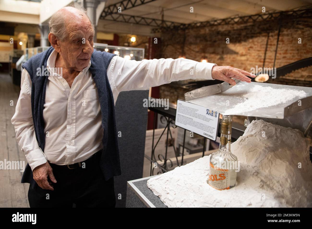 Montevideo, Uruguay. 15th Nov, 2022. Ramon Sabella, survivor of the ...