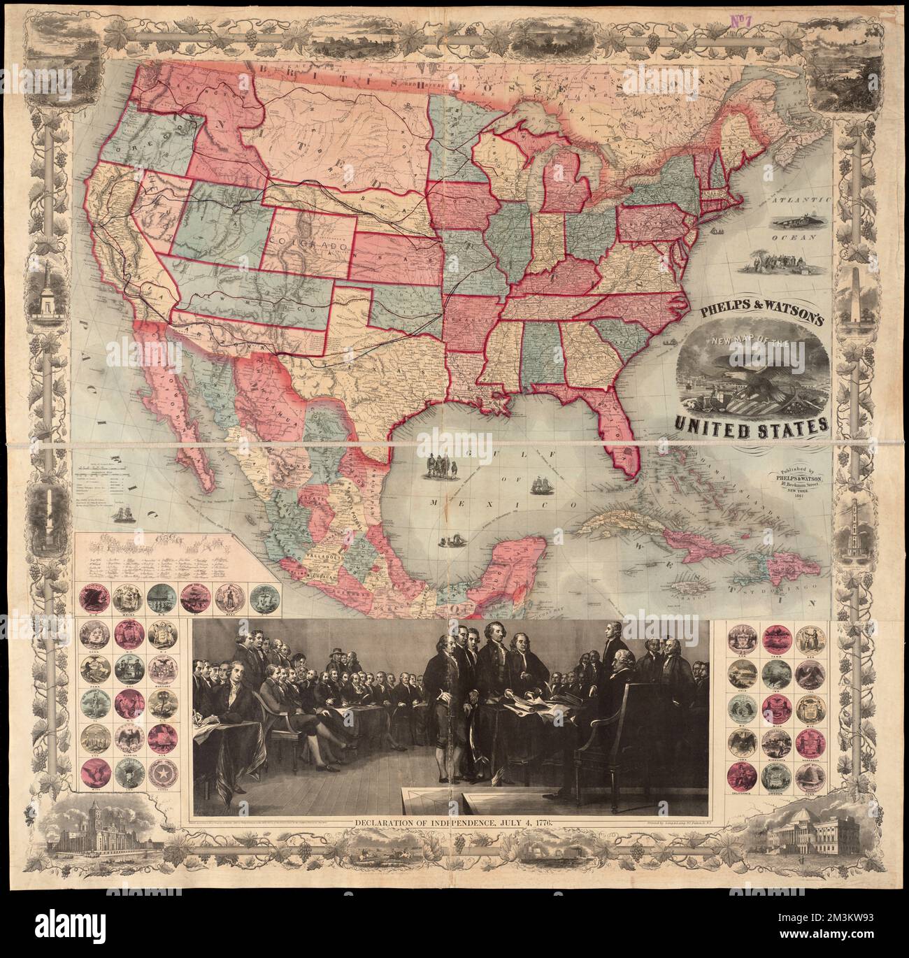 Watsons new map hi-res stock photography and images - Alamy