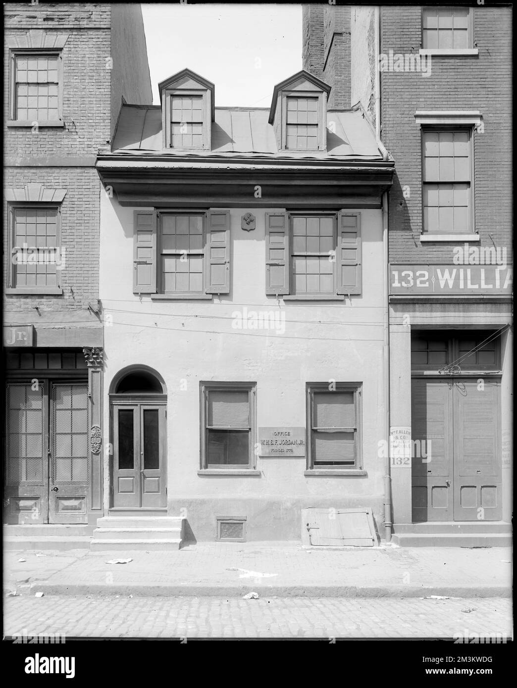 Philadelphia, Pennsylvania, 130 North Front Street, Witherill house ...