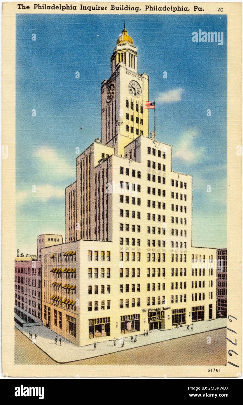 Philadelphia inquirer building hi-res stock photography and images - Alamy