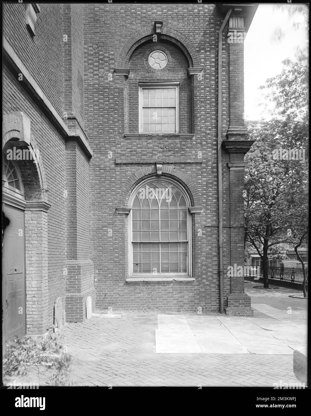Philadelphia, Pennsylvania, 20 North American Street, exterior detail ...
