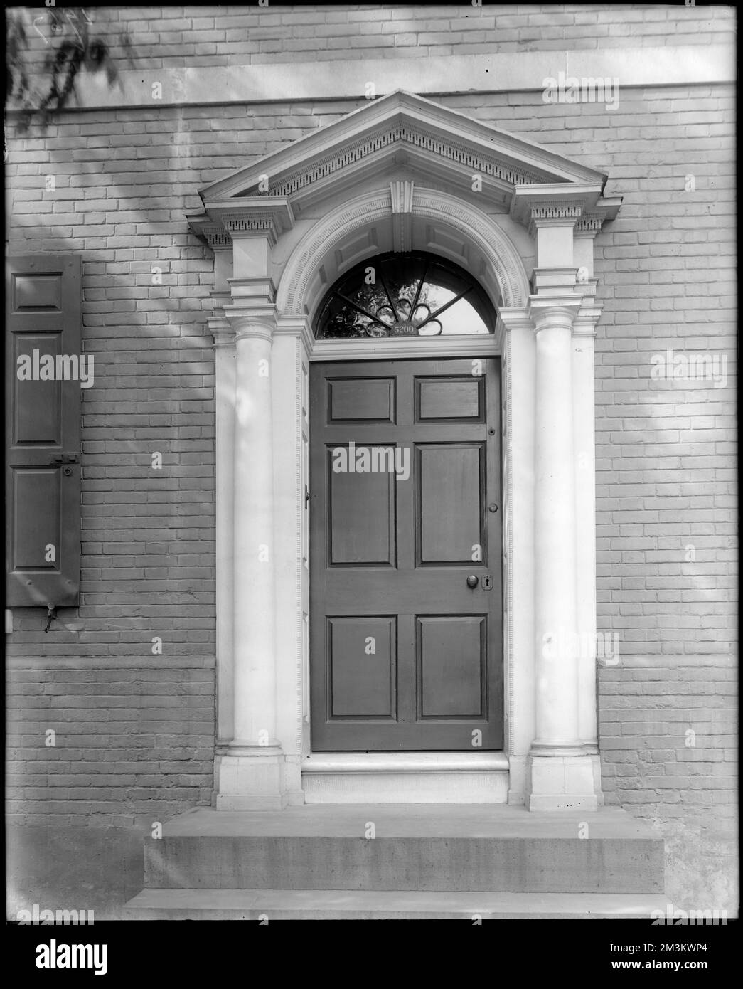 Philadelphia, Pennsylvania, 5200 Germantown Avenue, exterior detail ...