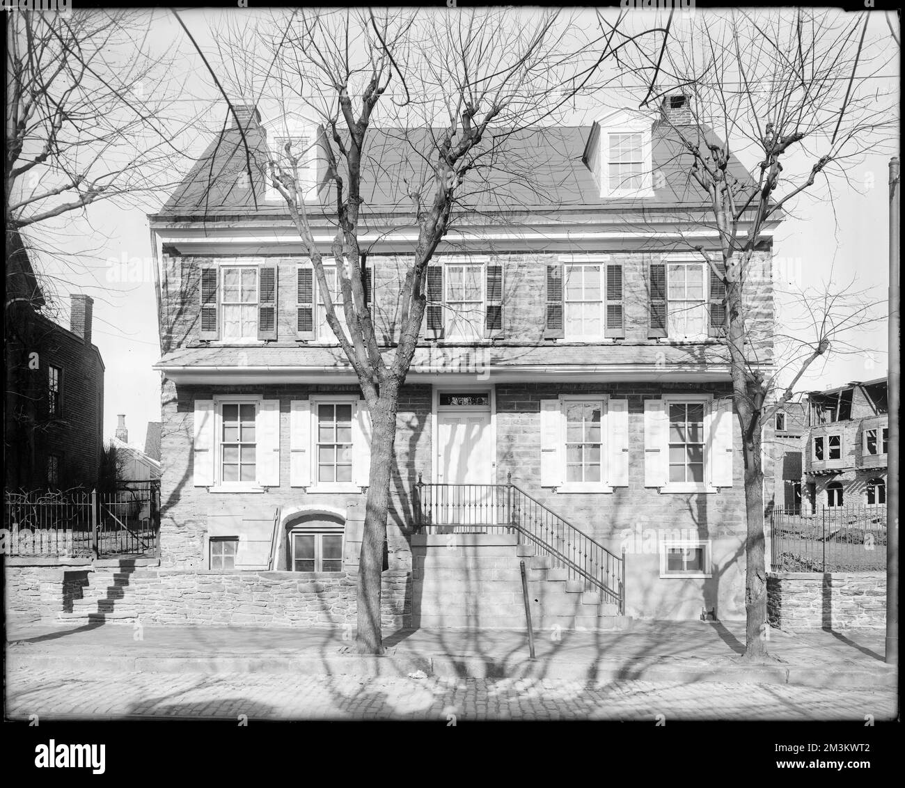 Philadelphia, Pennsylvania, 6205 Germantown Avenue, Dirck Keyser house ...