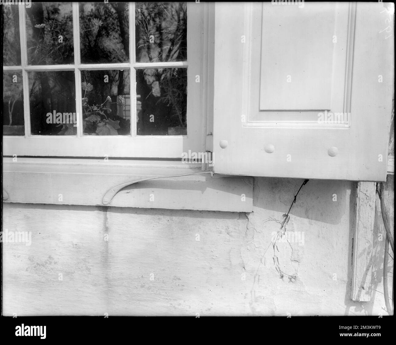Philadelphia, Pennsylvania, 6026 Germantown Avenue, exterior detail ...