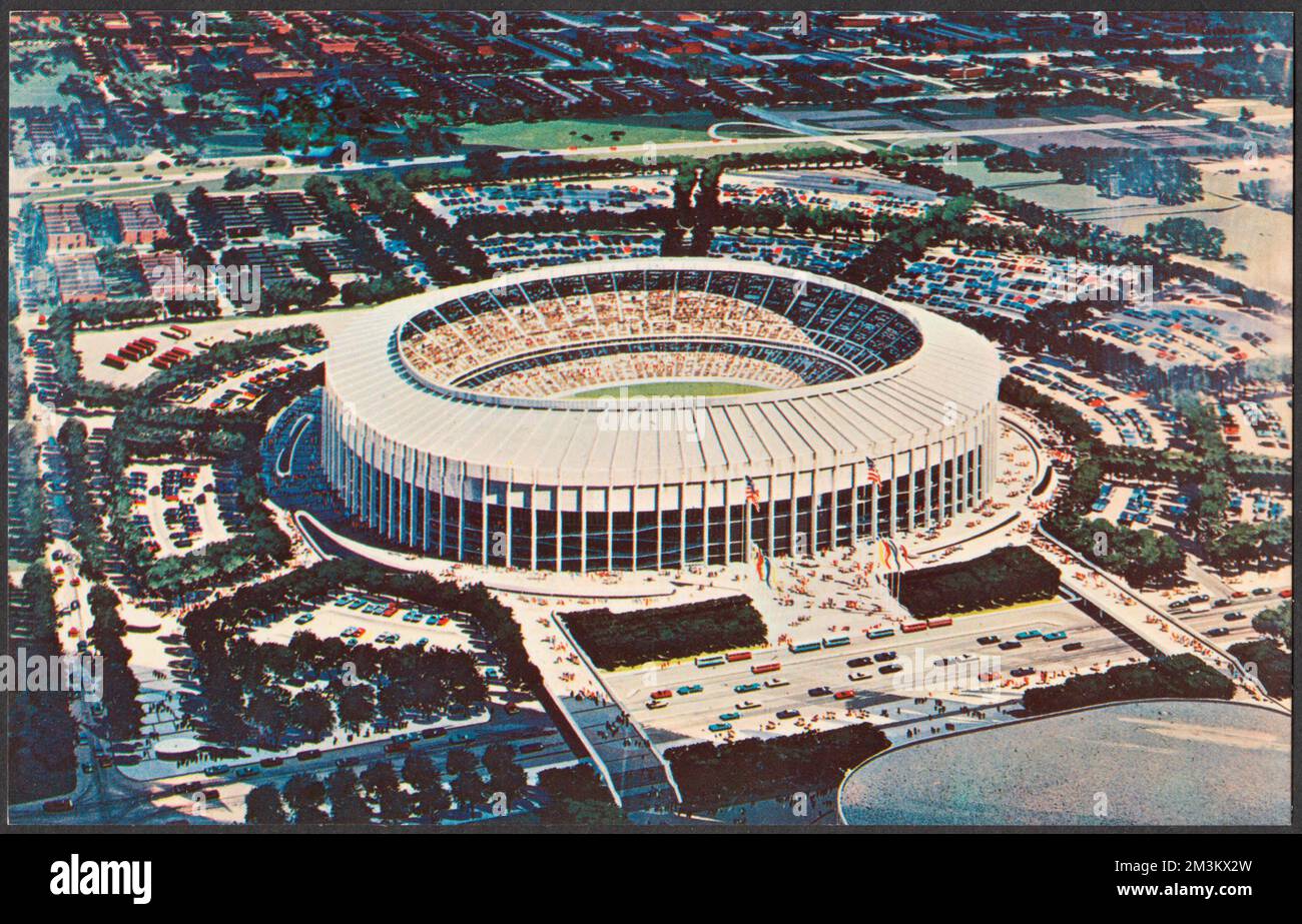 Philadelphia Veterans Stadium , Stadiums, Tichnor Brothers Collection ...